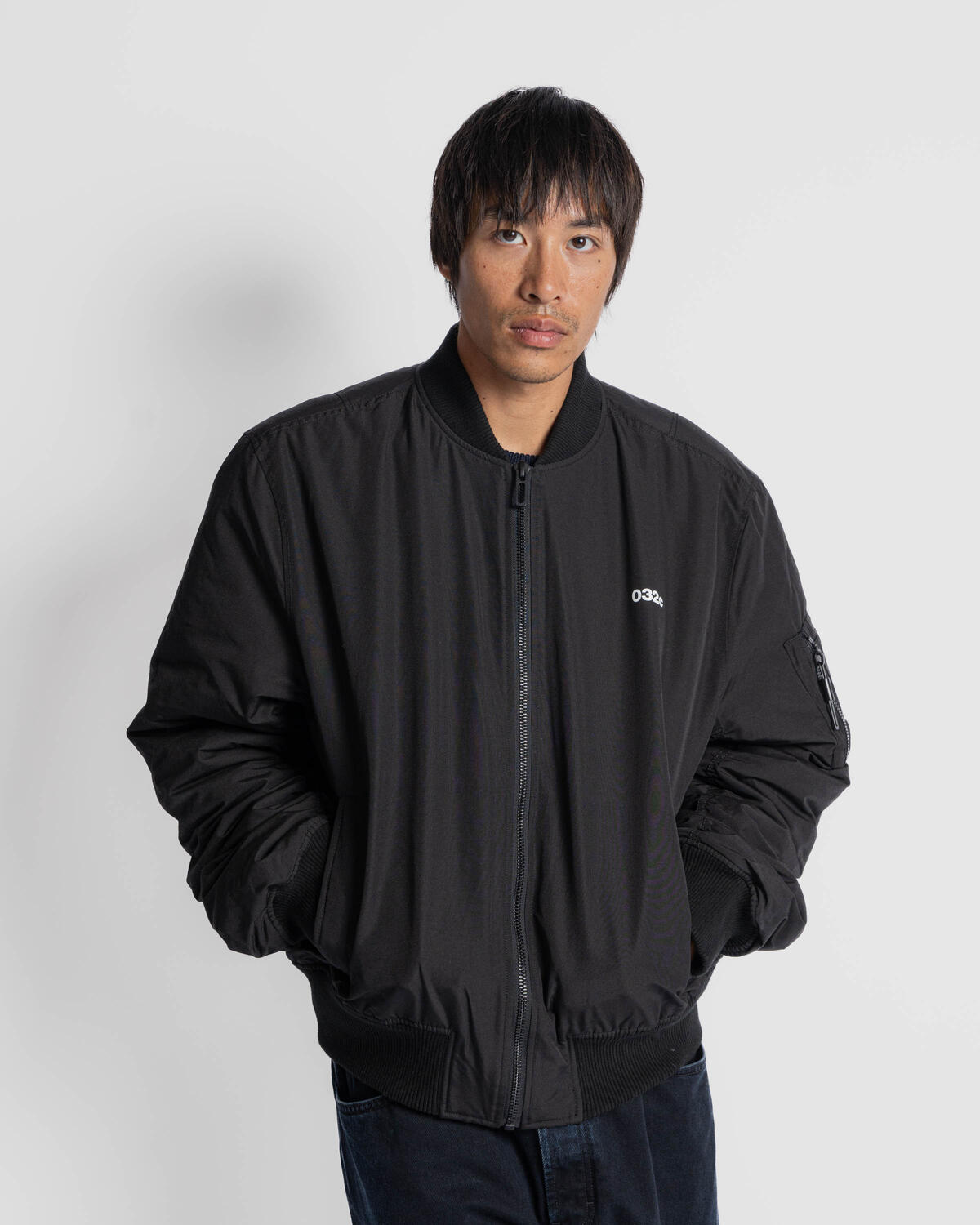 032c ''NIGHTHAWKS'' BOMBER JACKET | F24-URW-1904-000 | AFEW STORE